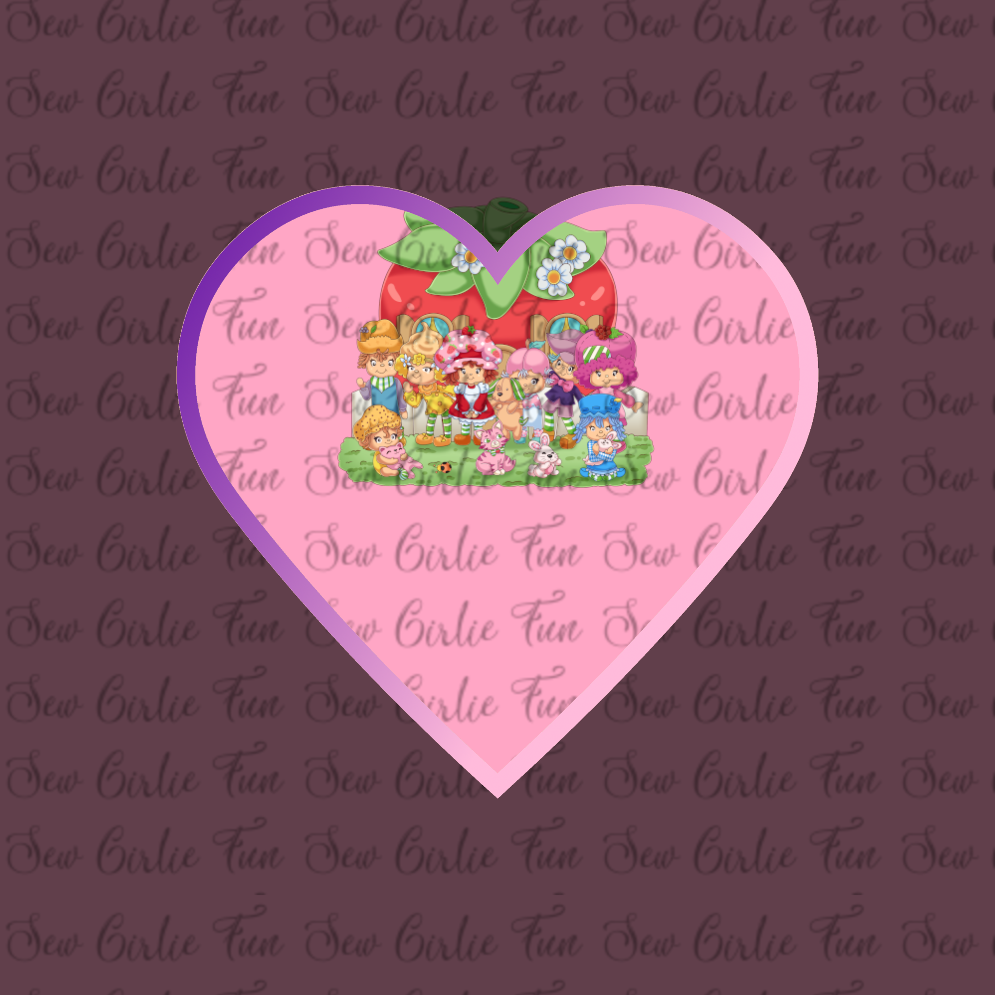 STRAWBERRY KIDS PANEL – Sew Girlie Fun